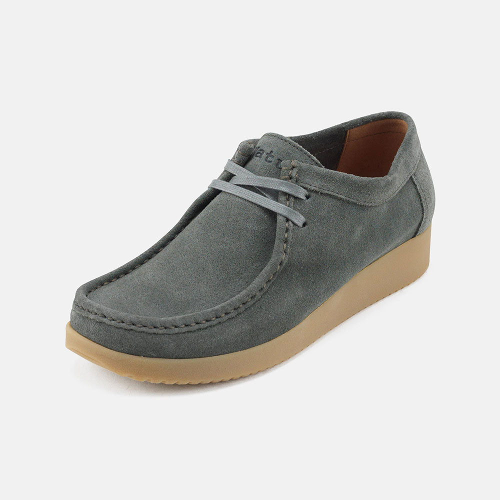 Alba - Chrome Free Suede with Gum Sole | Nature Footwear Australia