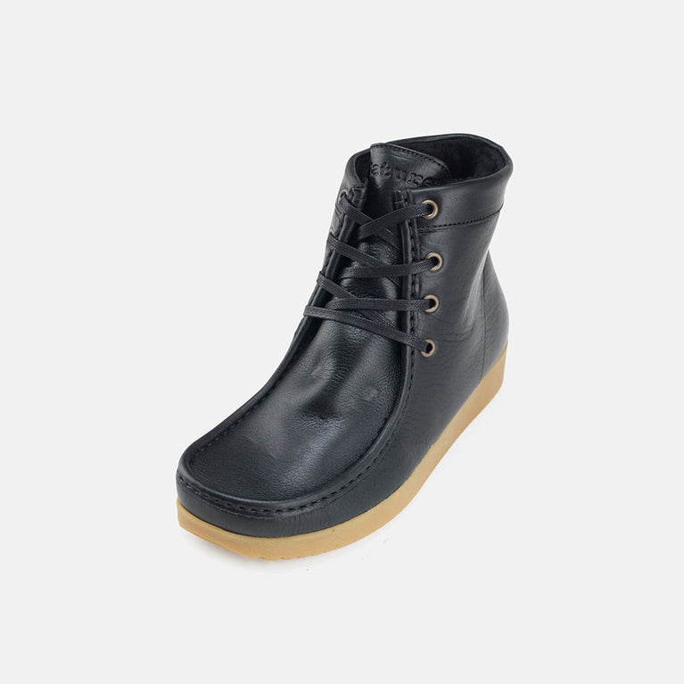 Asta Pull Up Leather - Gum Sole CF with Wool Lining | Nature Footwear ...